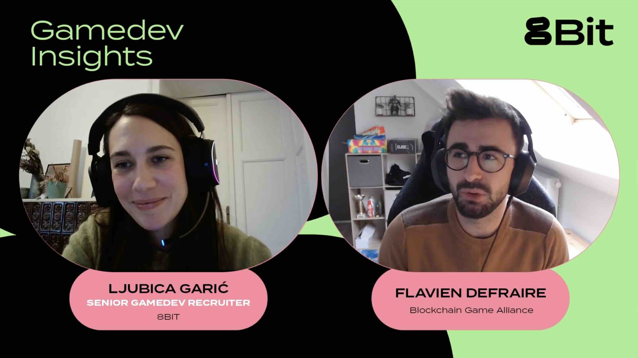 Blockchain Gaming - Flavien Defraire - GAMEDEV INSIGHTS #8 - 8Bit Recruitment